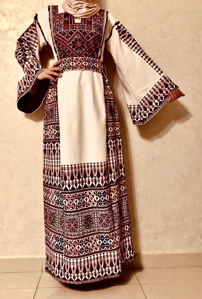 Once a traditional craft practiced by village women, Palestinian ...