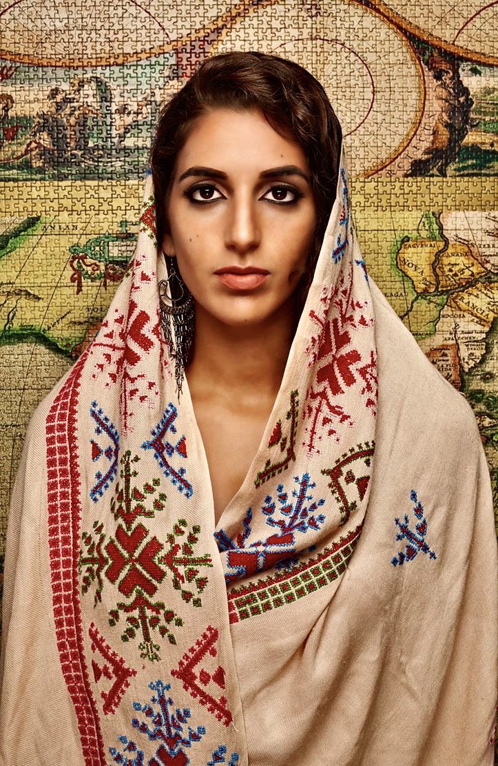 Once a traditional craft practiced by village women, Palestinian ...