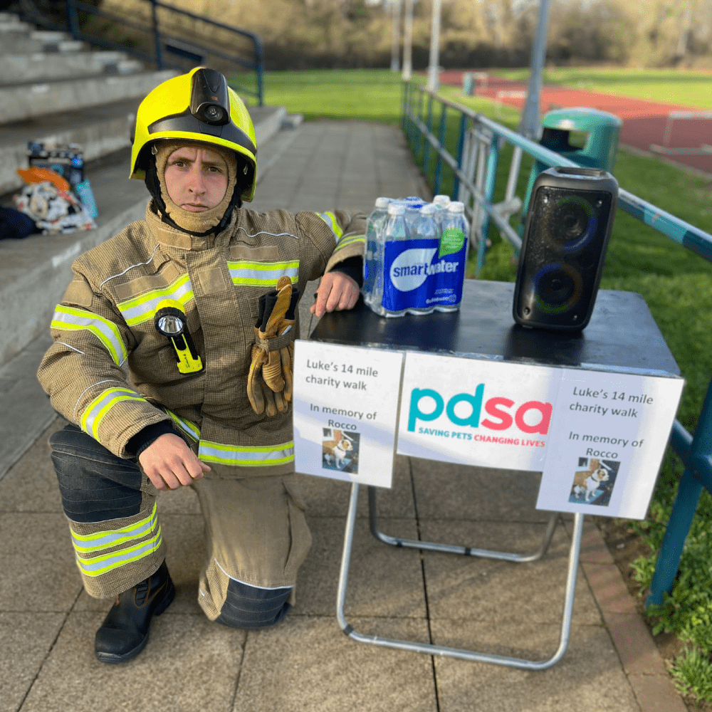 PDSA on Twitter: "In memory of his family #dog who passed away earlier this year, Luke recently ...