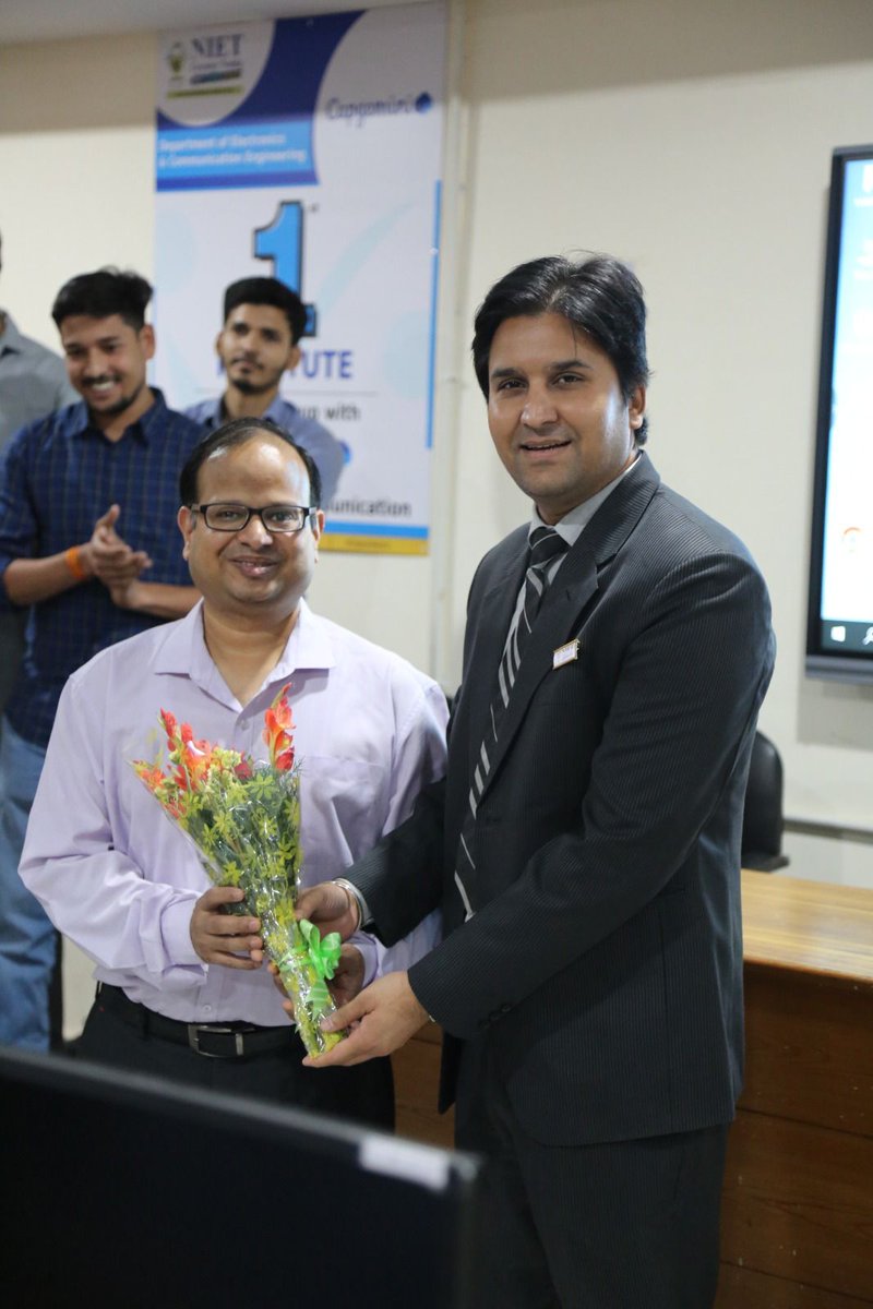 Capgemini India on Twitter: "Praveen Prakash Goel, Pankaj Negi, and Vikram Malik, visited the ...