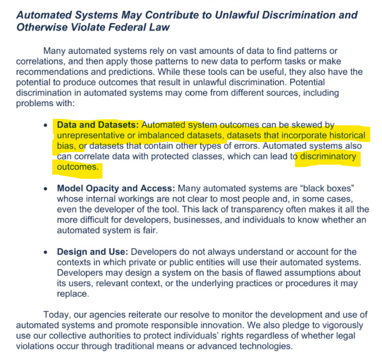 ~~datahazard~~ on Twitter: "The Biden admin is coming for our "imbalanced datasets" and ...