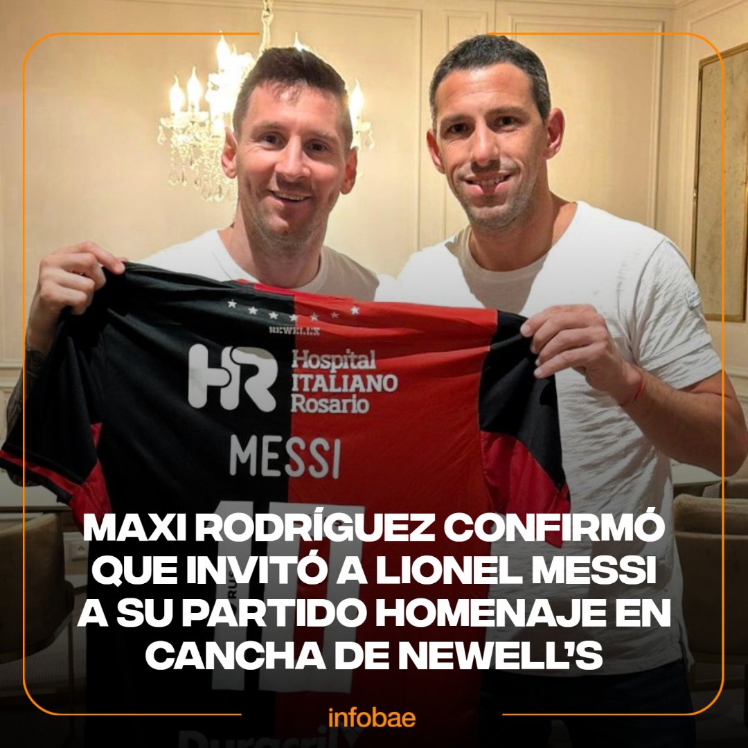 M Azcurra On Twitter Rt Infobae Maxi Rodríguez Confirmó Que Invitó