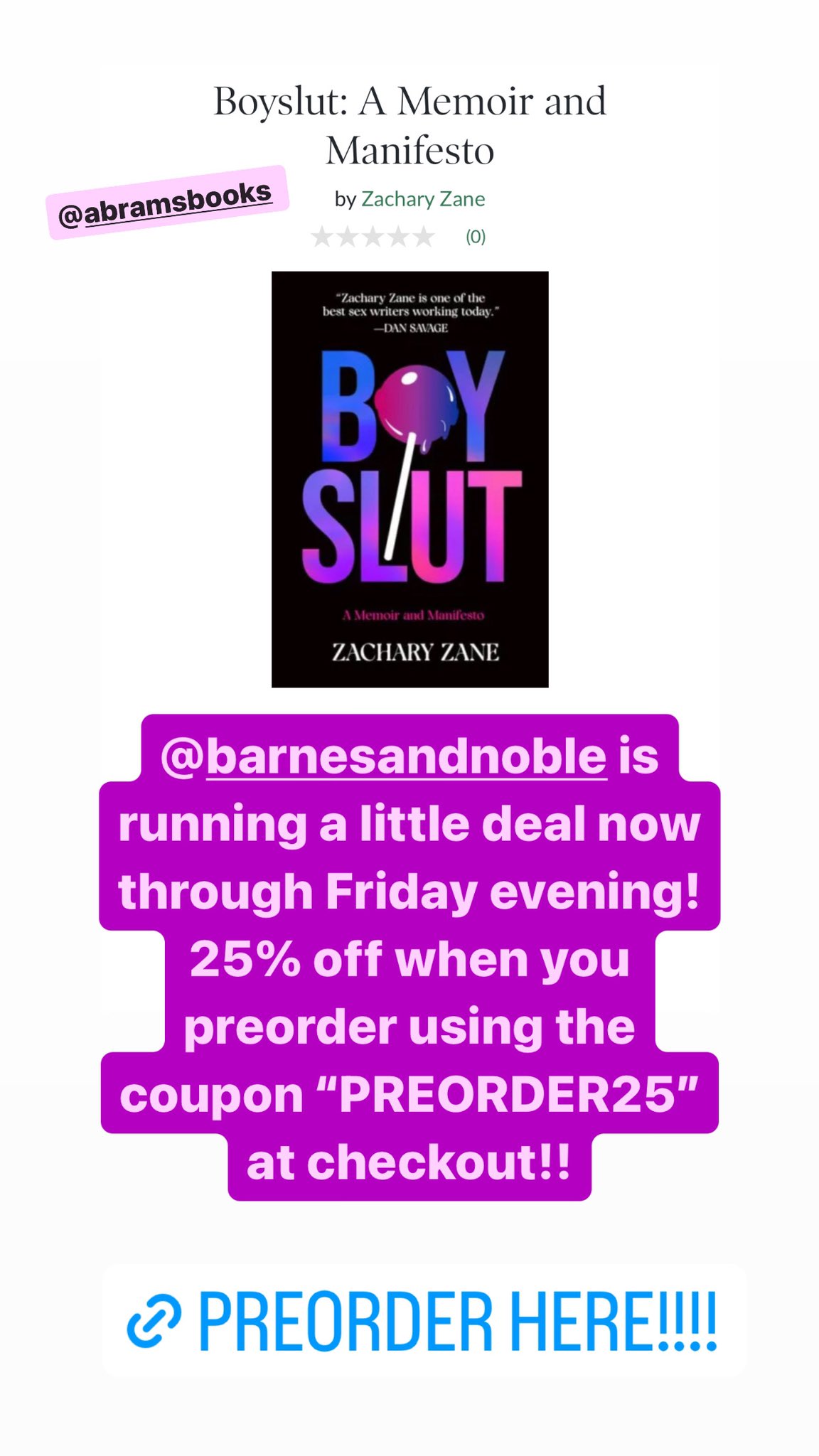 TW Pornstars - Zachary Zane. Twitter. FYI! @BNBuzz is having a little deal right now if you ...