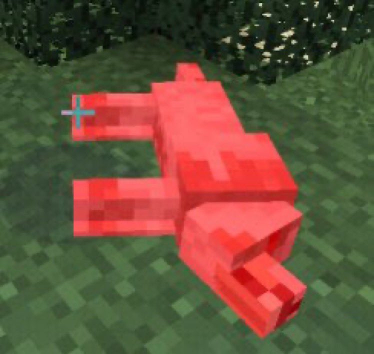 Minecraft Dead Pig