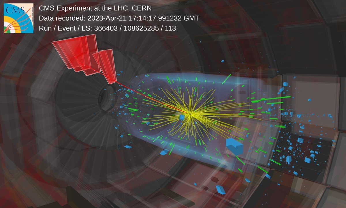 CERN on Twitter: "Let the #physics season begin 🦾 Last Friday, the #LHC experiments recorded the ...