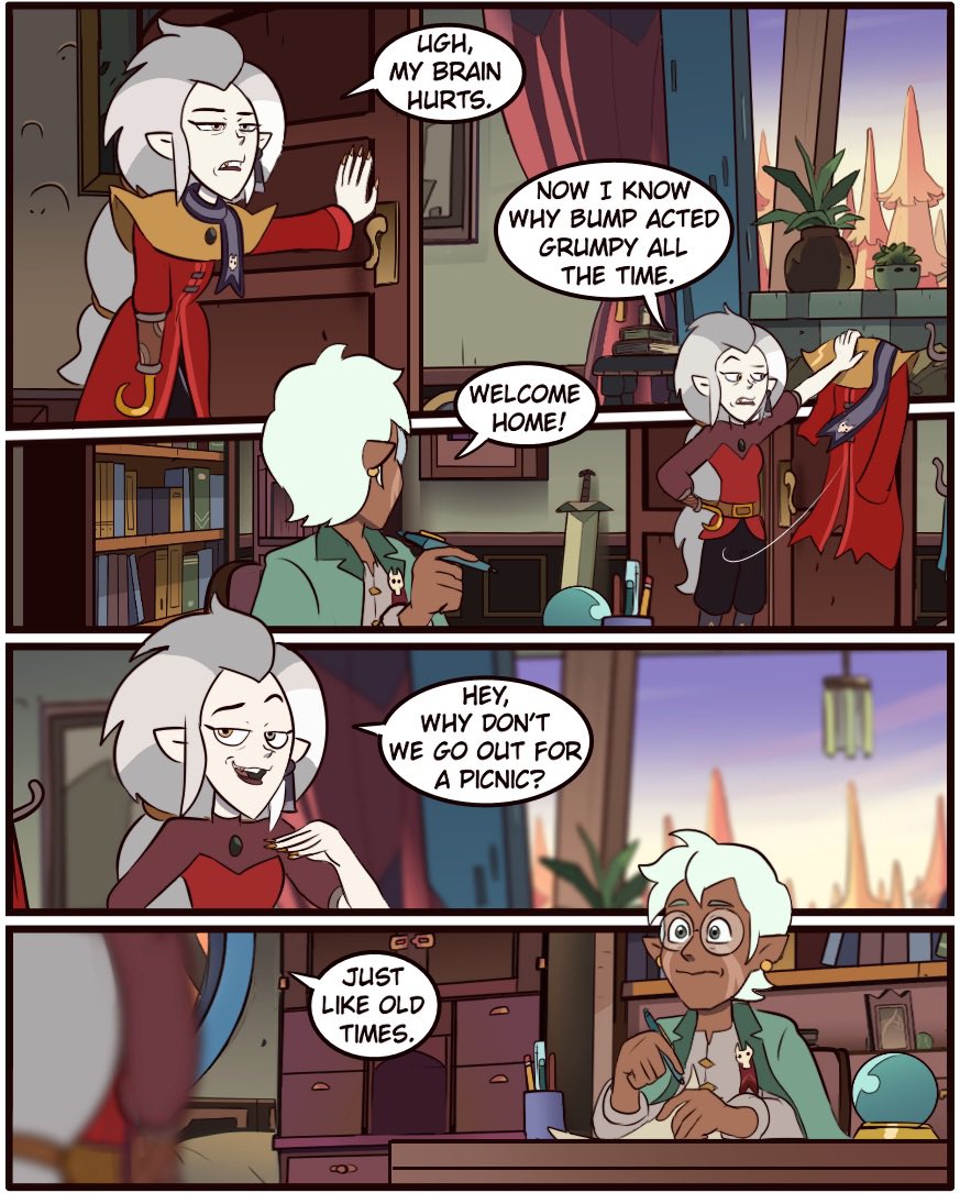 Mark Mak on Twitter: "Picnic #TheOwlHouse #toh"