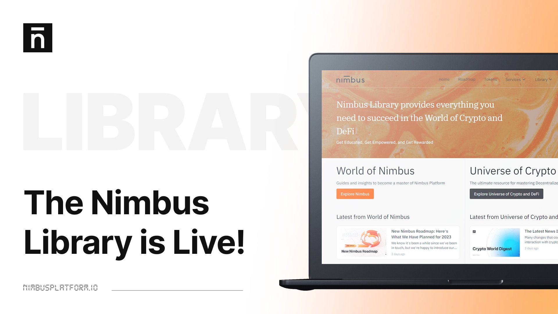 NimbusPlatform on Twitter: "Say hello to our ecosystem's new addition! The Nimbus Library 📚 It's ...