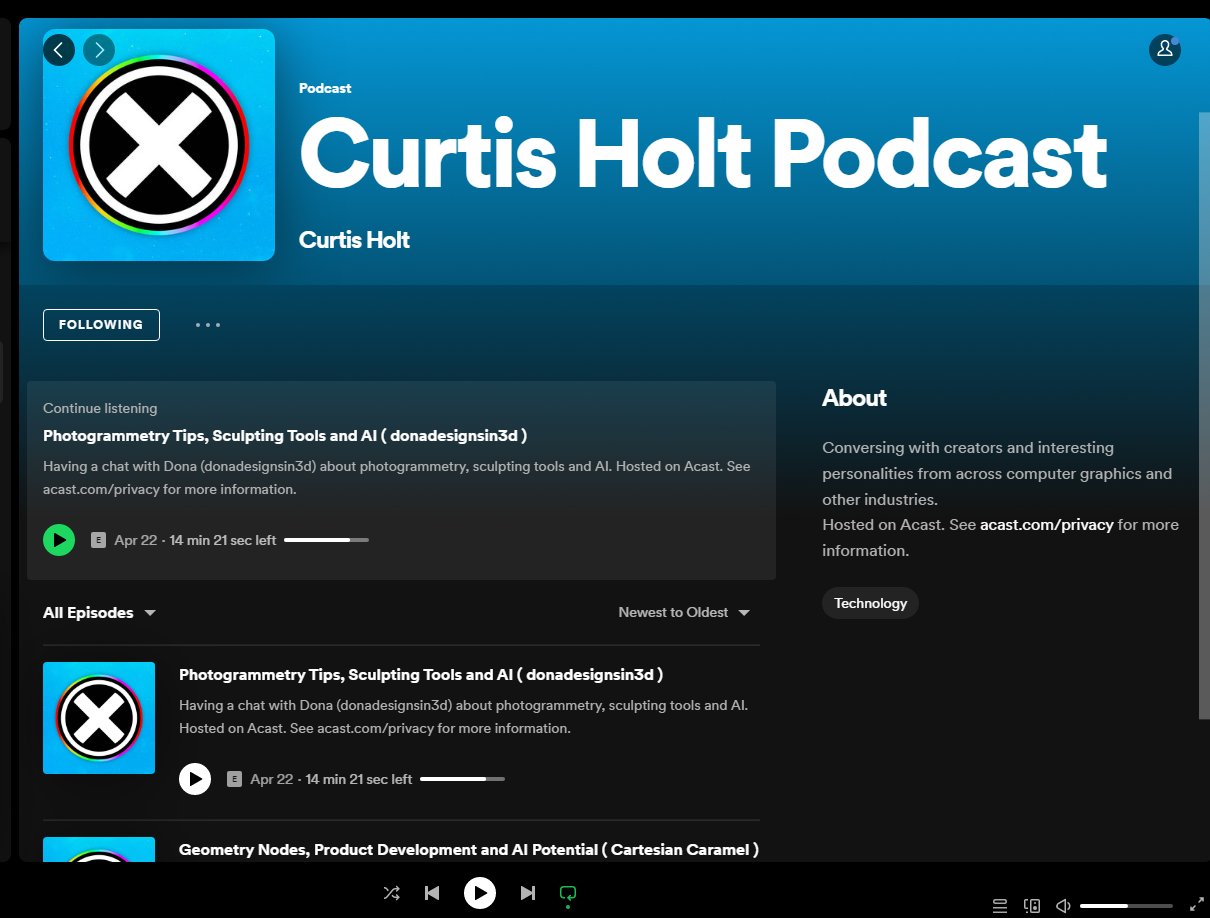 Curtis Holt 🔸 on Twitter: "@JonLampel @grantabbitt Yep, they are on Spotify, just need to get ...