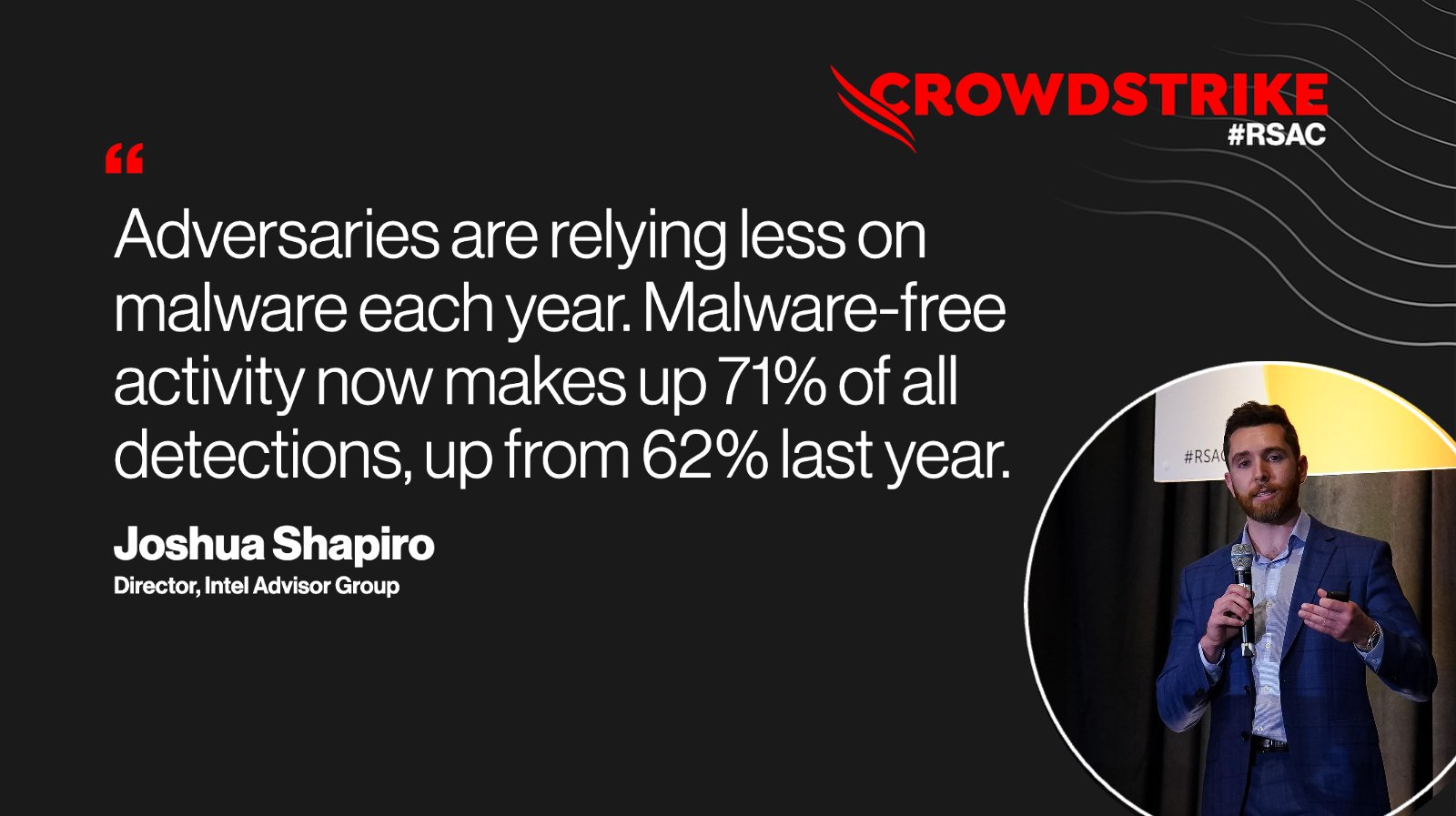 CrowdStrike on Twitter: "Are adversaries still relying on malware? Joshua weighs in. https://t ...