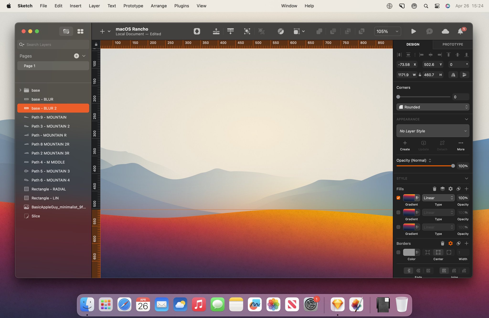 Basic Apple Guy on Twitter: "Reception to the macOS Rancho Cucamonga wallpaper has been off the ...