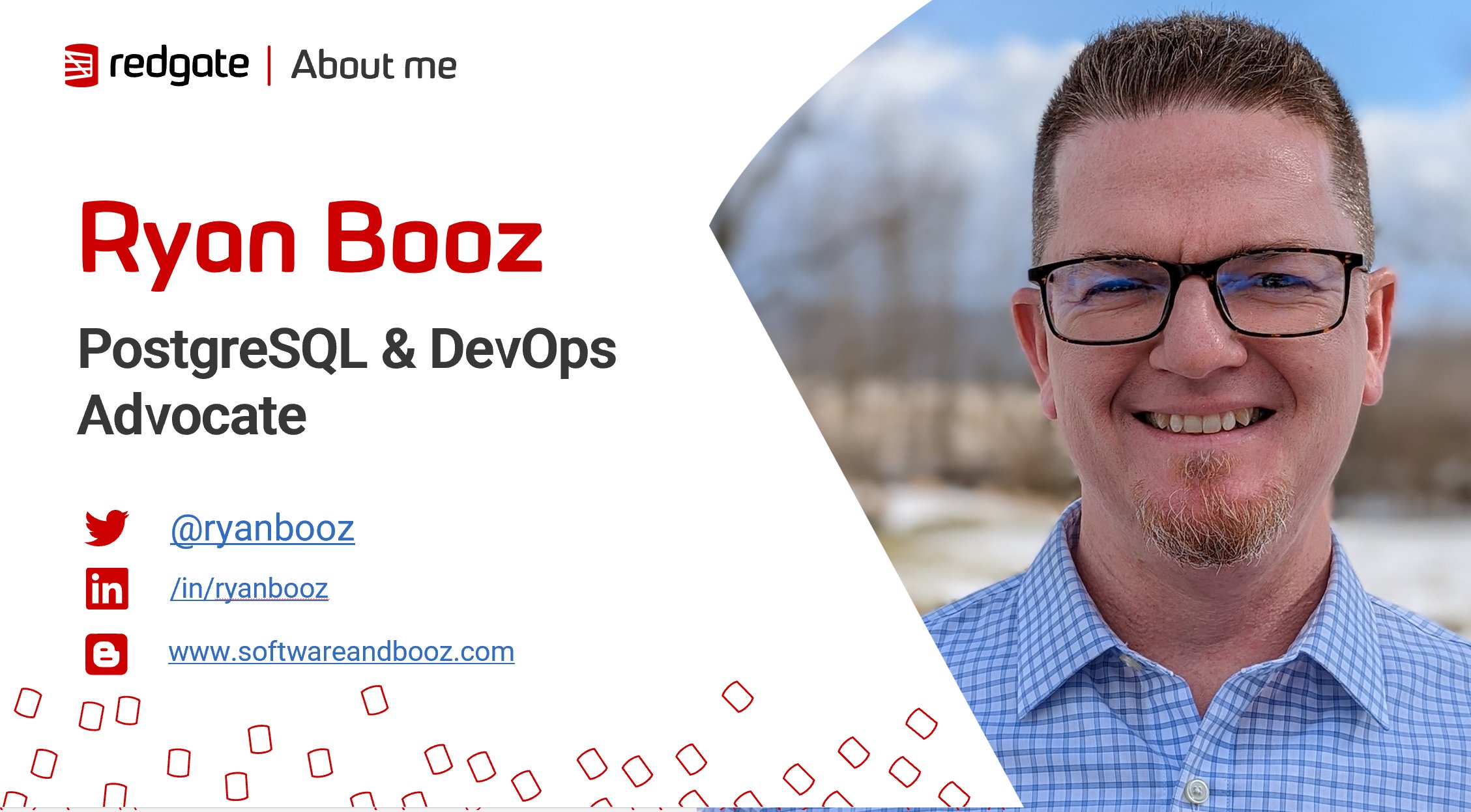 Ryan Booz (@ryanbooz) / Twitter