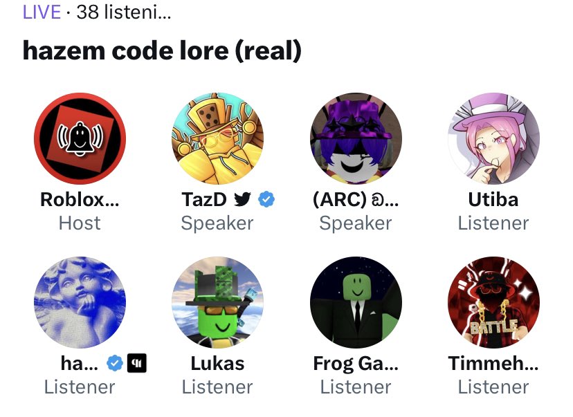 Roblox News Notifications 🔔 on Twitter: "RT @UtibaOfficial: I changed the name to hazem code ...