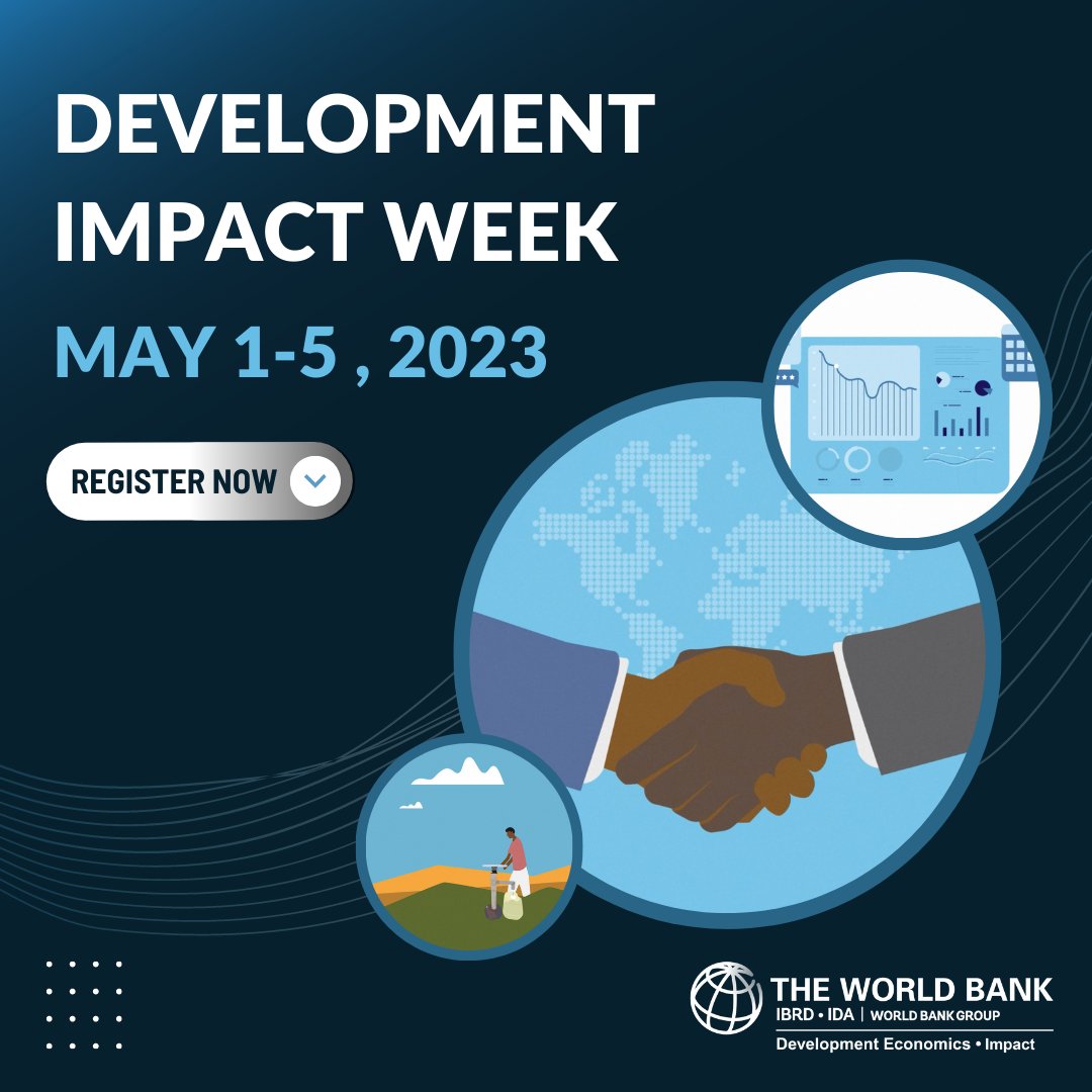 World Bank on Twitter: "How can we use data, technology and evidence to boost development ...
