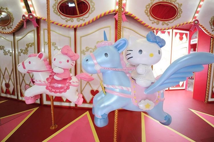sanrio daily on Twitter: "hello kitty carousel 💫"