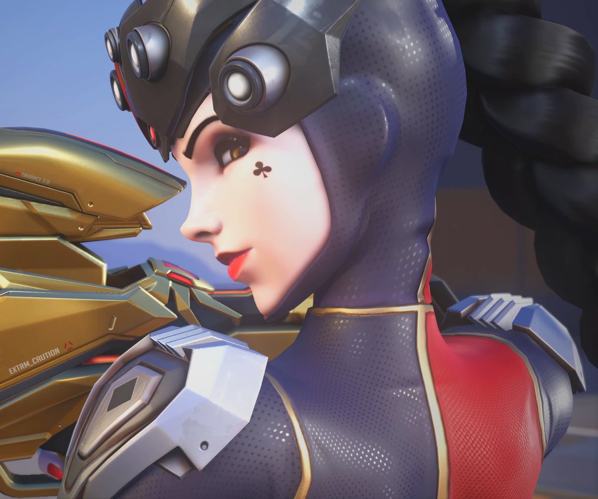 Naeri X 나에리 on Twitter: "Overwatch 2 New Widowmaker Harlequin Skin In-Game Look 🃏 ※Source: http ...