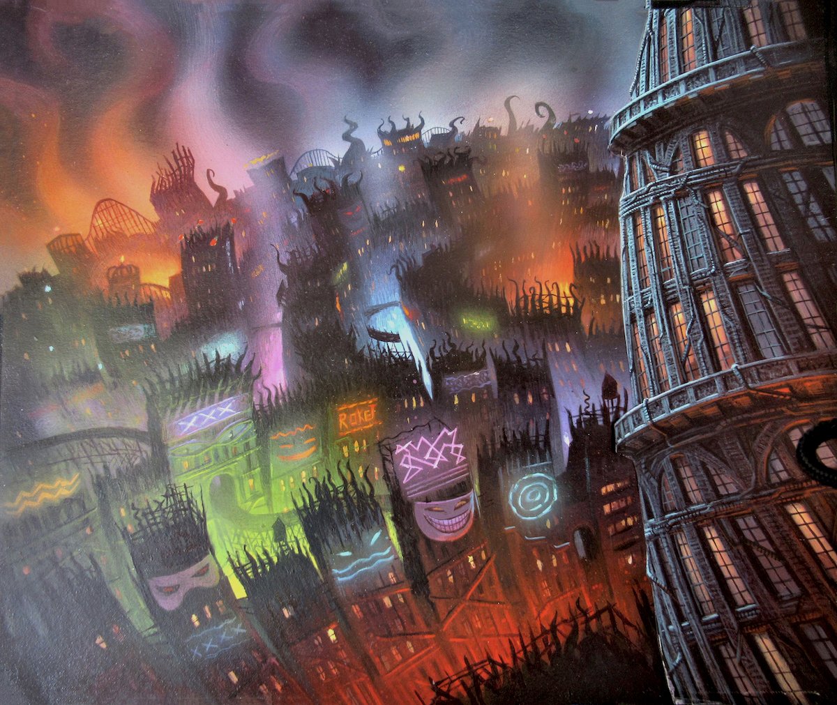 Cool World Background Art