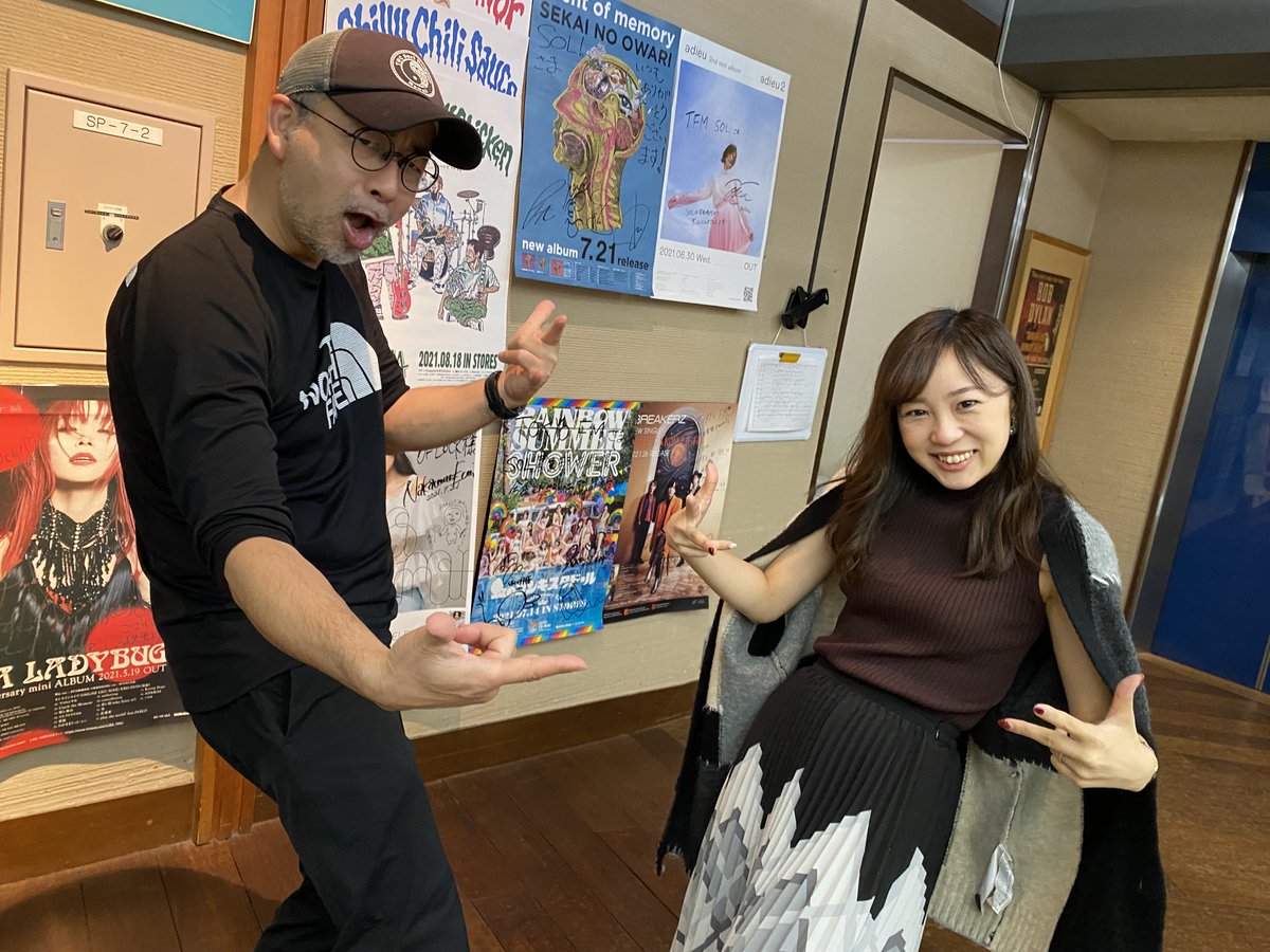 OH! HAPPY MORNING(ハピモニ) on Twitter: "時刻は9時🕘になりました。 ここからは #蒲田健 と #高橋茉奈 がお届け ️ 本日のテーマは「思い出の ”ダンス ...