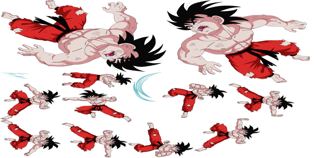 Krillin Dbz Sprites Sheets