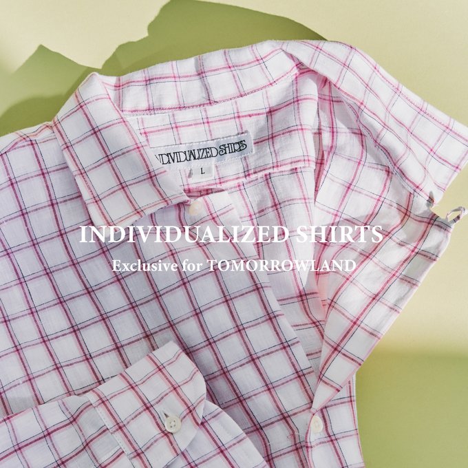 TOMORROWLAND on Twitter: "4月27日（木）〈INDIVIDUALIZED SHIRTS for TOMORROWLAND〉がリリースいたします！ >>https ...