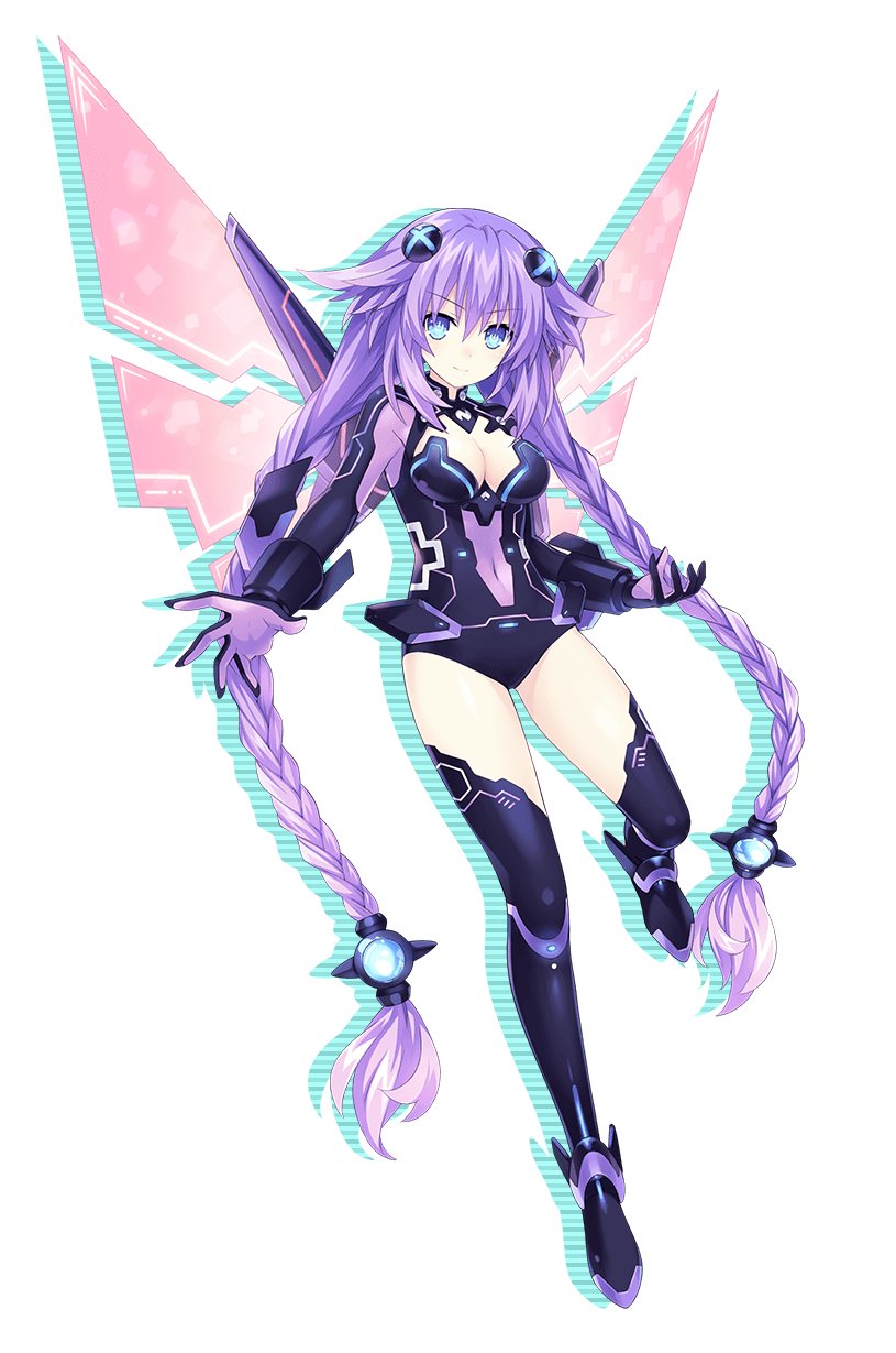 Hyperdimension Neptunia Neptune Render