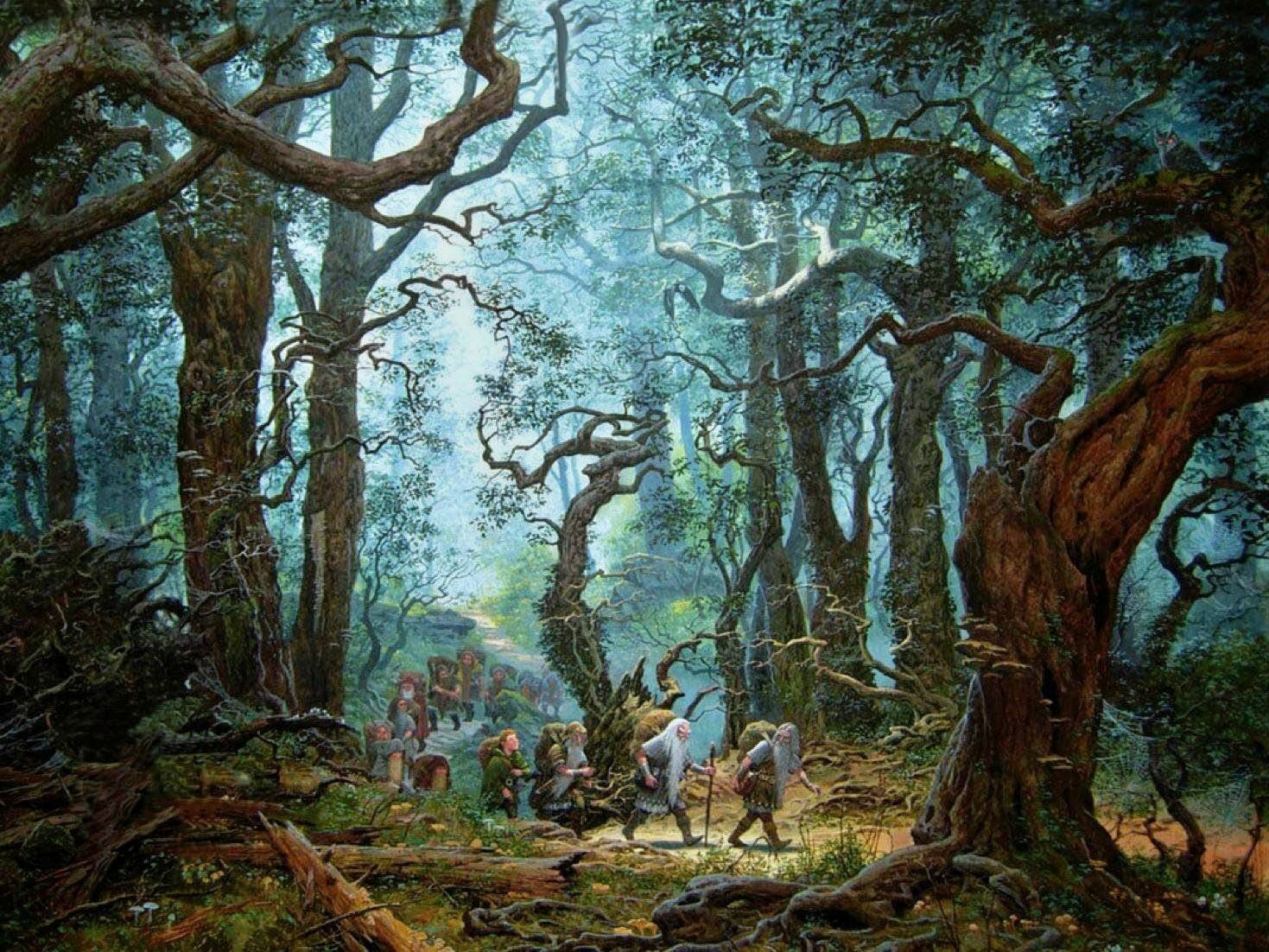 The Hobbit Mirkwood Forest