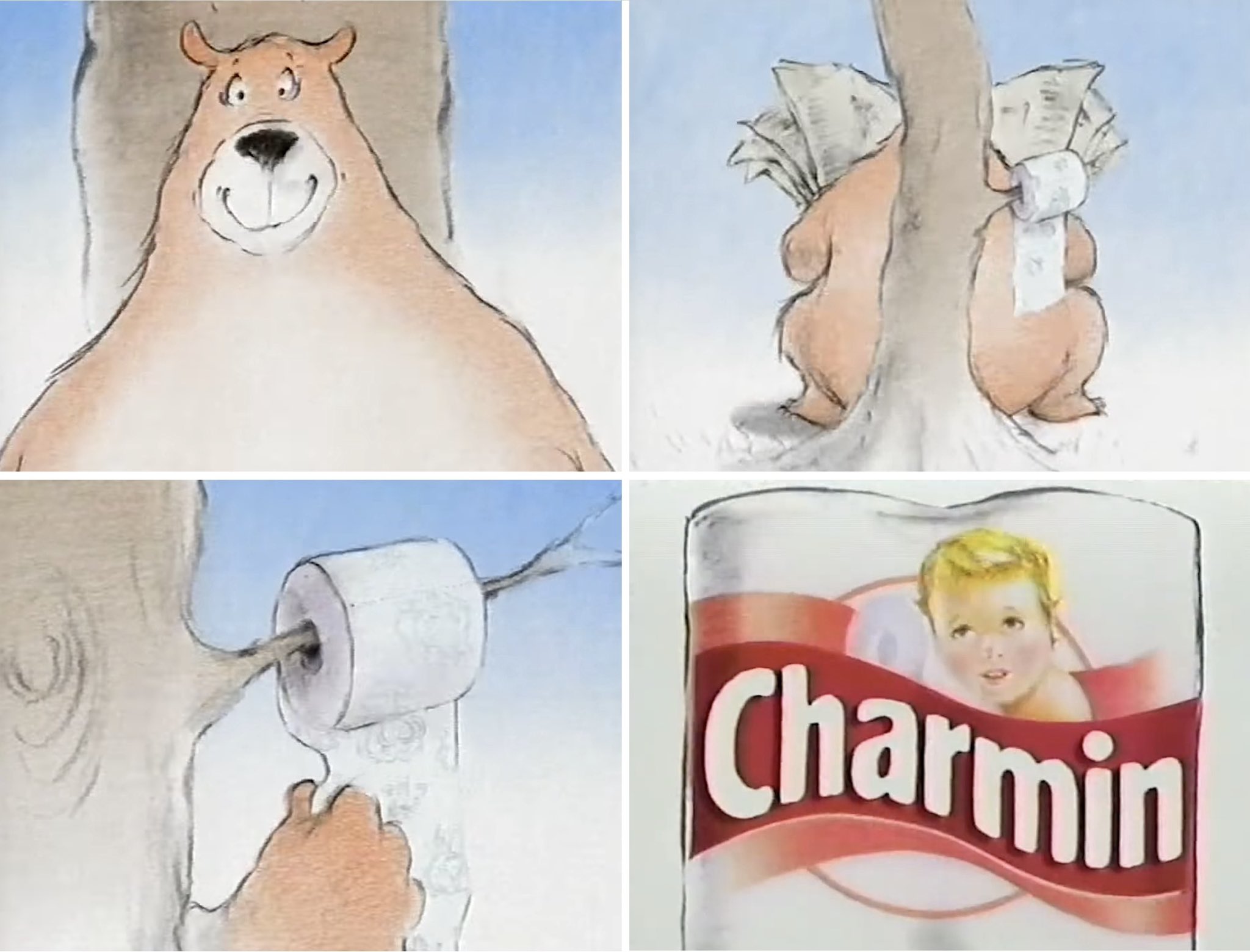 Charmin Toilet Paper Bear