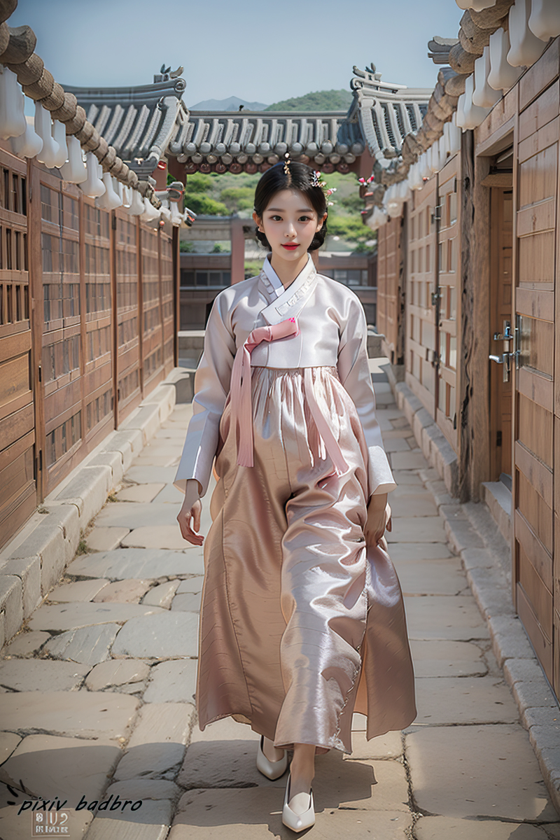 bad bro on Twitter: "[R-18] hanbok, Palace #AI #Realistic #女の子 #StableDiffusion #badbro #hanbok ...