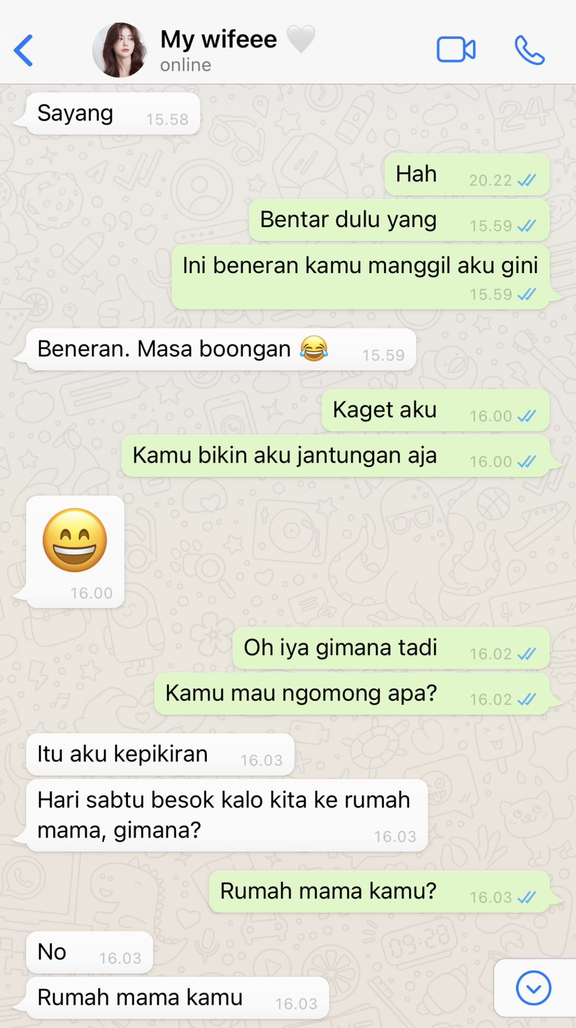 𝑨𝒍𝒚𝒂 on Twitter: "351. Nginep di Rumah Mama https://t.co/mvu0smfxMz" / Twitter