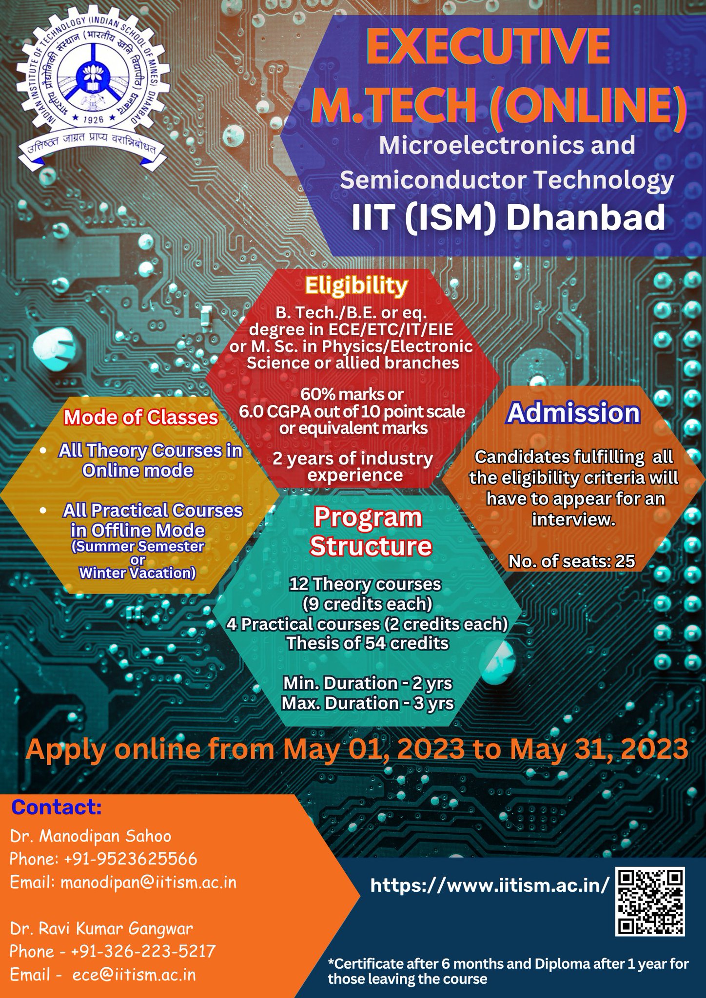 IIT(ISM) on Twitter: "Executive https://t.co/6MyY6JplvN (Online) Programme We are going to ...