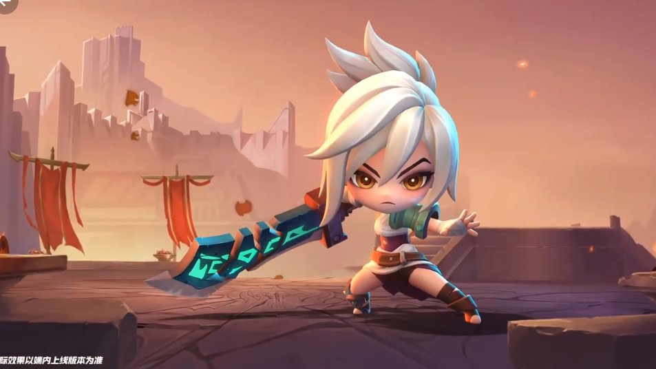 Riven League Of Legends Chibi