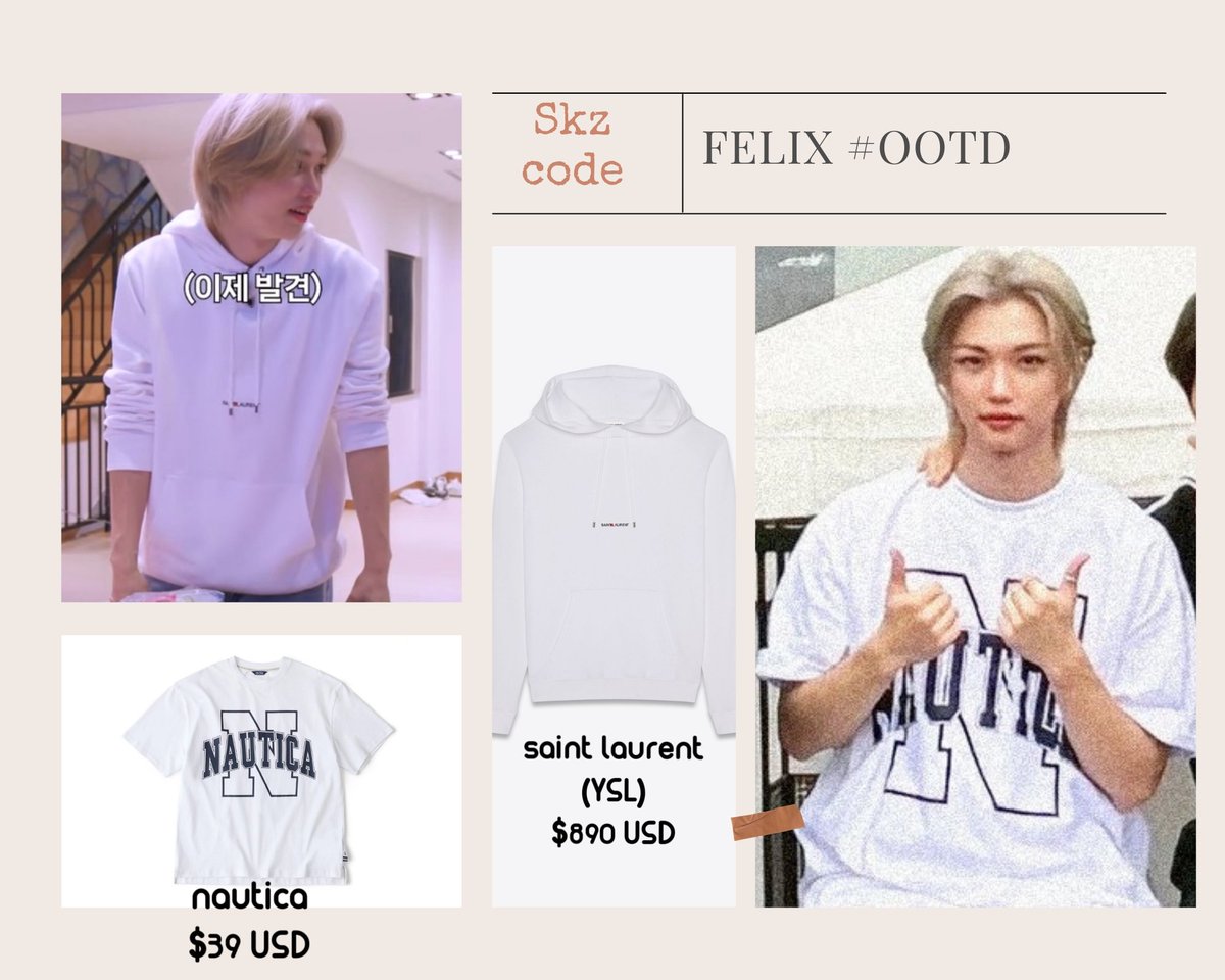 FELIX CHARTS on Twitter: "RT @FelixOOTD: 27.04.23 - SKZ CODE Time Out #2 Felix #ootd Another fun ...
