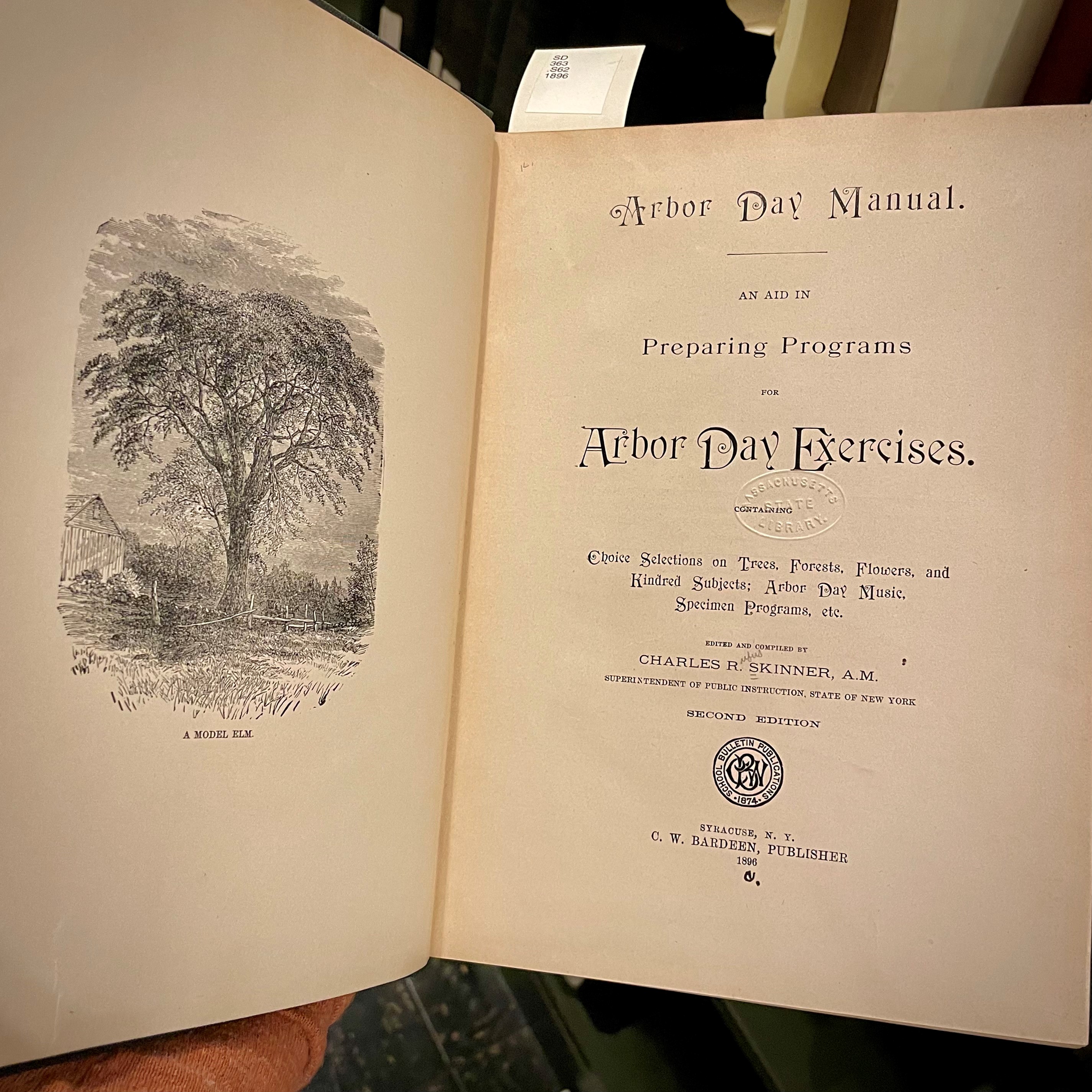 MA State Library on Twitter: "#ArborDay is tomorrow! For help with any ...