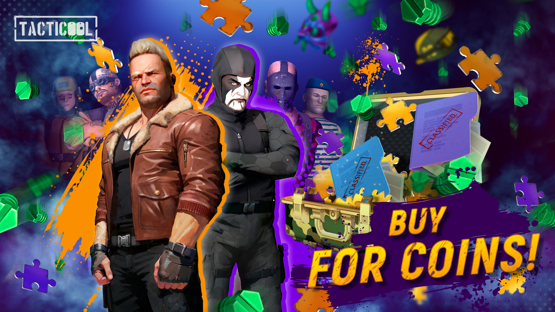 Tacticool on Twitter: "Time to put your coins in good use! Buy Rare and Epic Operators, Weapon ...