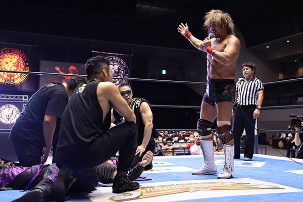 NJPW Global on Twitter: "DOUKI put up an impressive fight against Tetsuya Naito tonight- but in ...