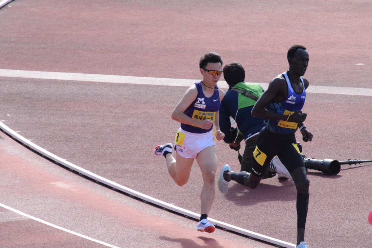 m.s on Twitter: "兵庫リレーカーニバル1500m 5位飯島陸斗君(阿見AC)3.47.49 7位馬場勇一郎君(明治大4)3.52.08 高校時代全国IH800m優勝者飯島君と ...