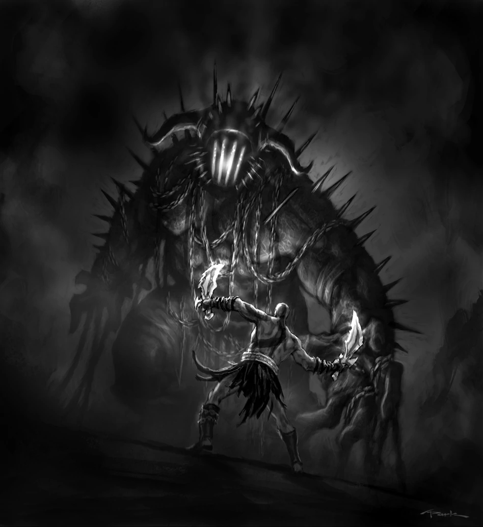 Kratos Vs Hades Wallpaper