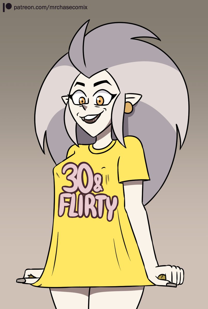 Mr. Chase Comix on Twitter: "Eda Shirt Only #theowlhouse #nsfw #lewd #eda #edaclawthorne #drawing"
