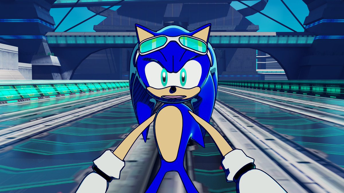 Sonic Riders Competitive on Twitter: "Sonic's live reaction!"