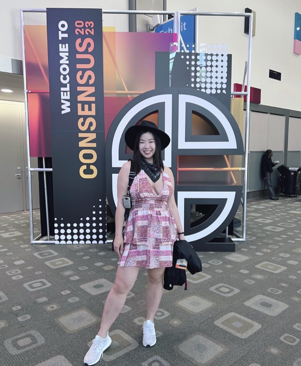 Alice | Clockwork ⚙️ 🎈 on Twitter: "gm from @consensus2023 🤠"