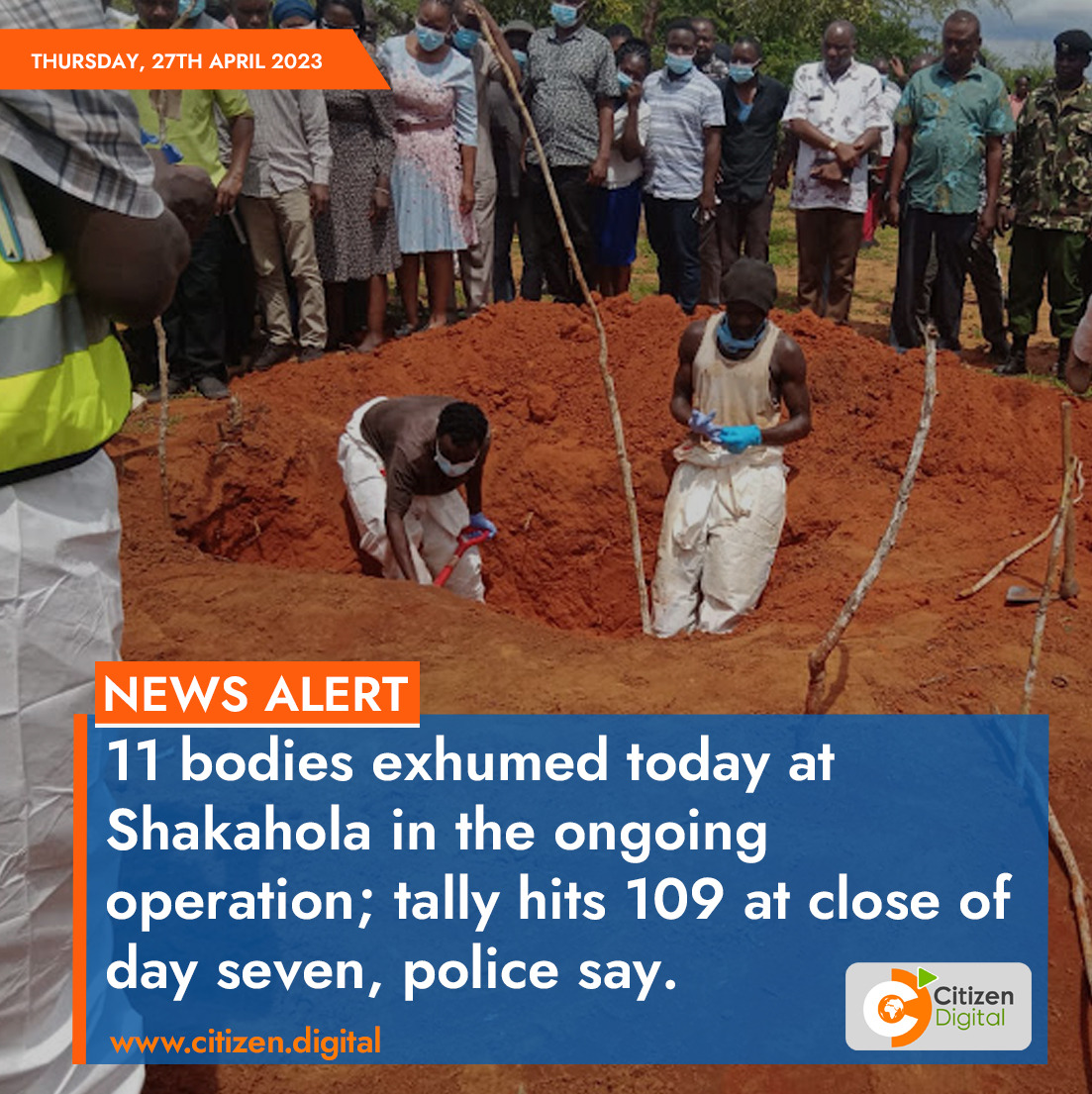 Africa Updates On Twitter Rt Citizentvkenya 11 Bodies Exhumed Today