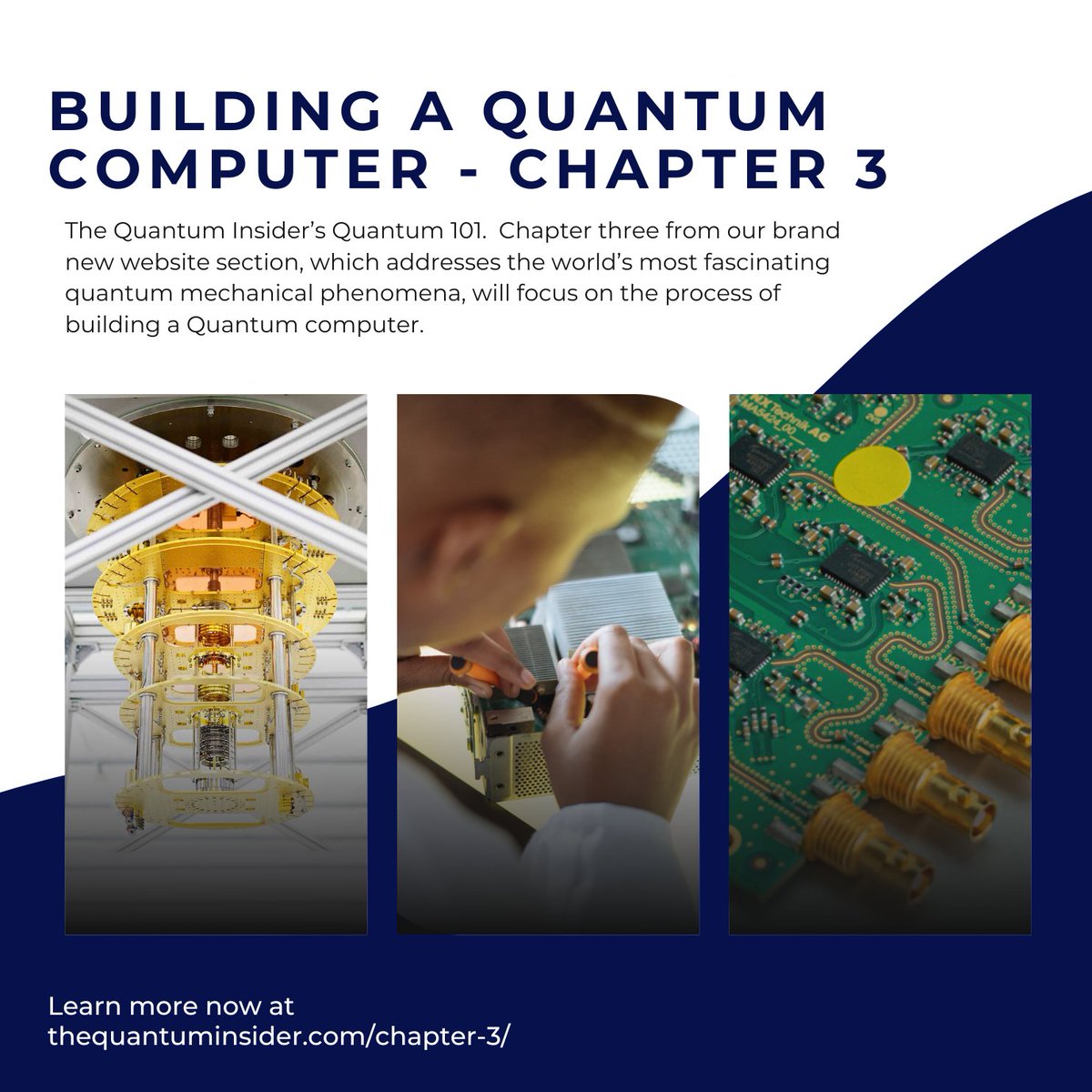 The Quantum Insider on Twitter: "Chapter 3: Building a Quantum Computer. Our website recently ...