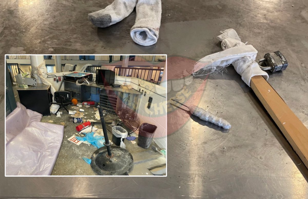 SAY CHEESE! 👄🧀 on Twitter: "Massachusetts jail left in ruin after 6-hour standoff between ...