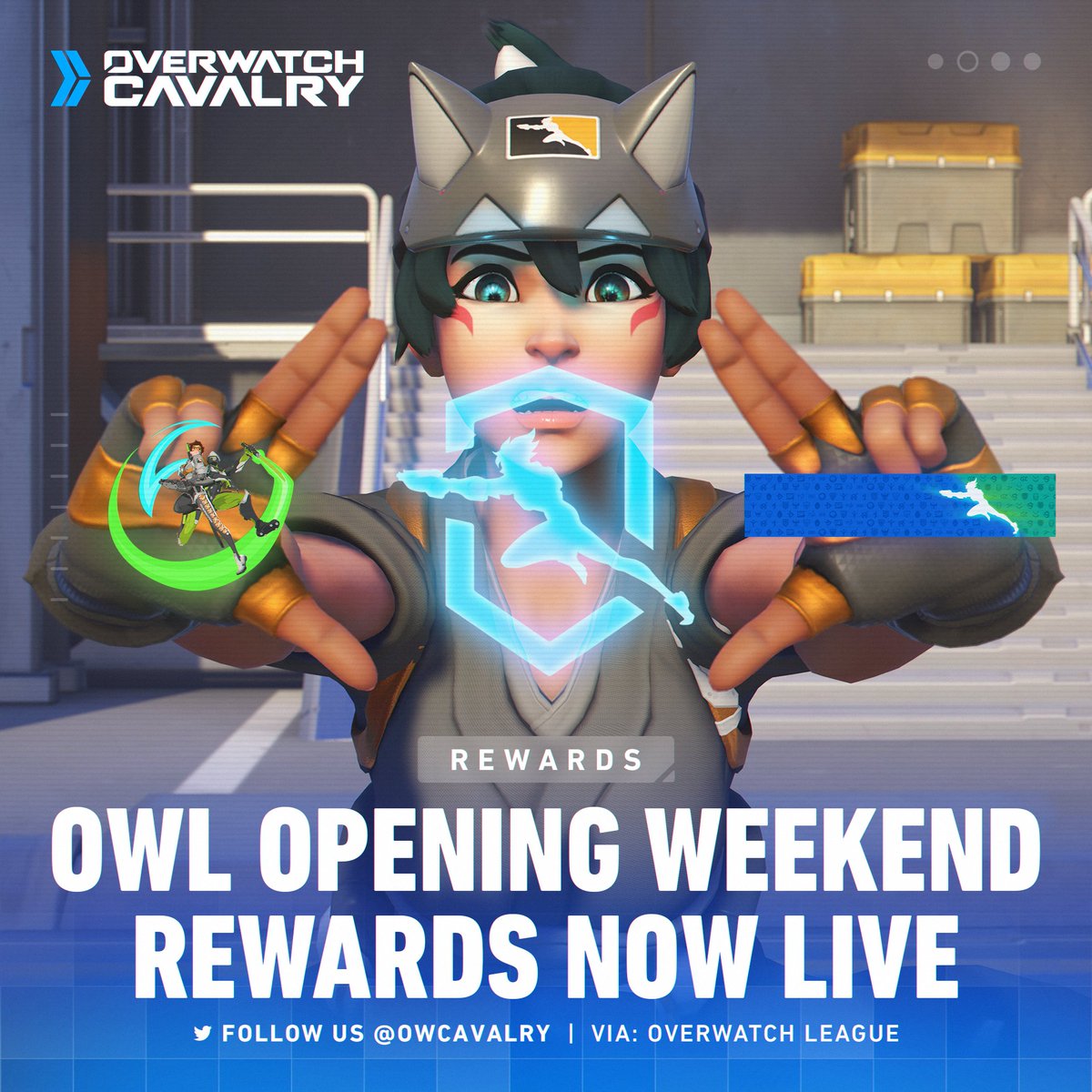 Overwatch Cavalry on Twitter: "Don't forget #OWL2023 Opening Weekend is LIVE NOW 🏆 Earn ...