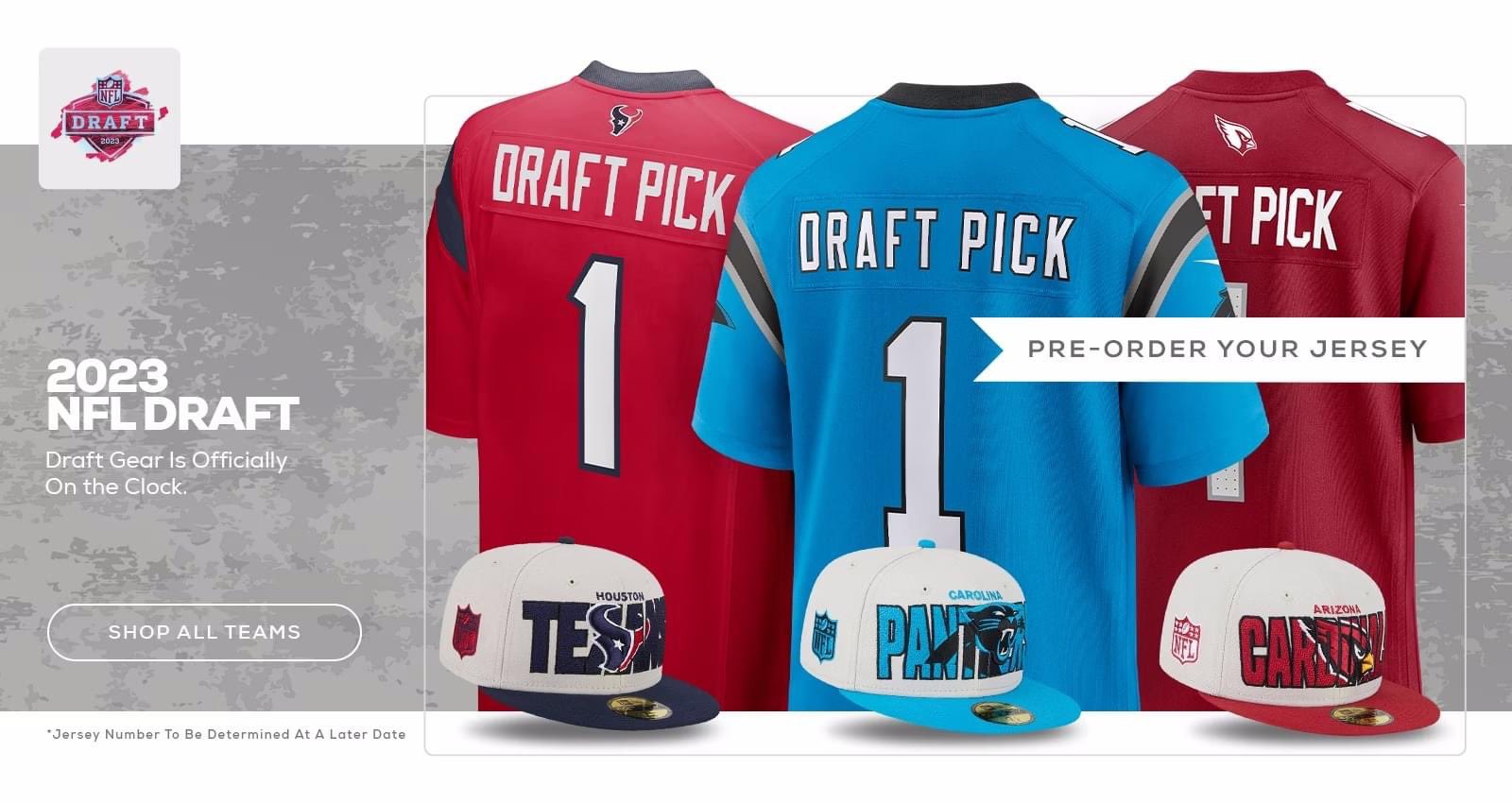 BaseballHistoryNut on Twitter: "@NFL The #NFLDraft is tonight - you can pre-order your jersey ...