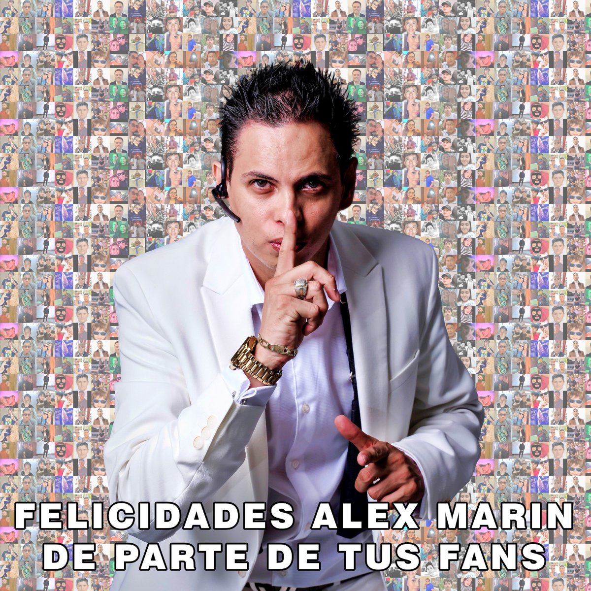 Alex Marin on Twitter: "Gracias a todos mis fans"