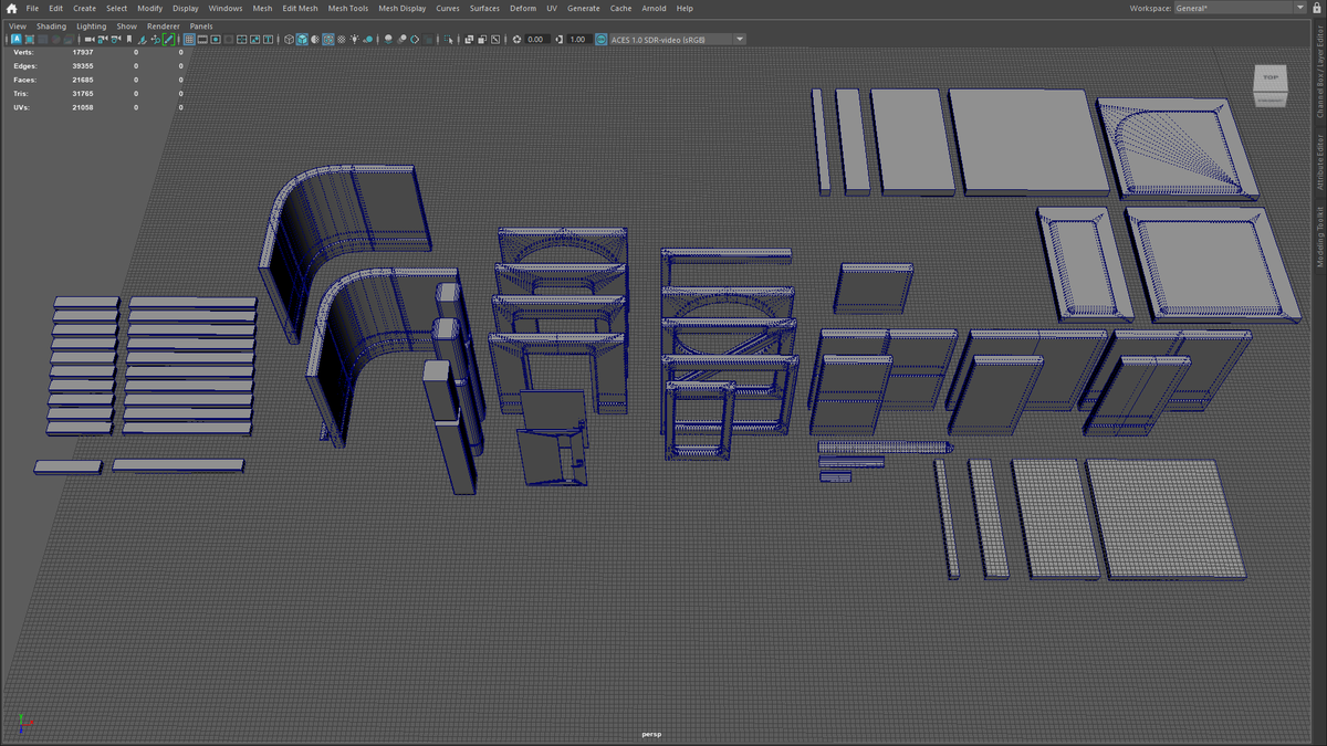 WorldofLevelDesign on Twitter: "The hardest part of creating modular assets is NOT adding more ...
