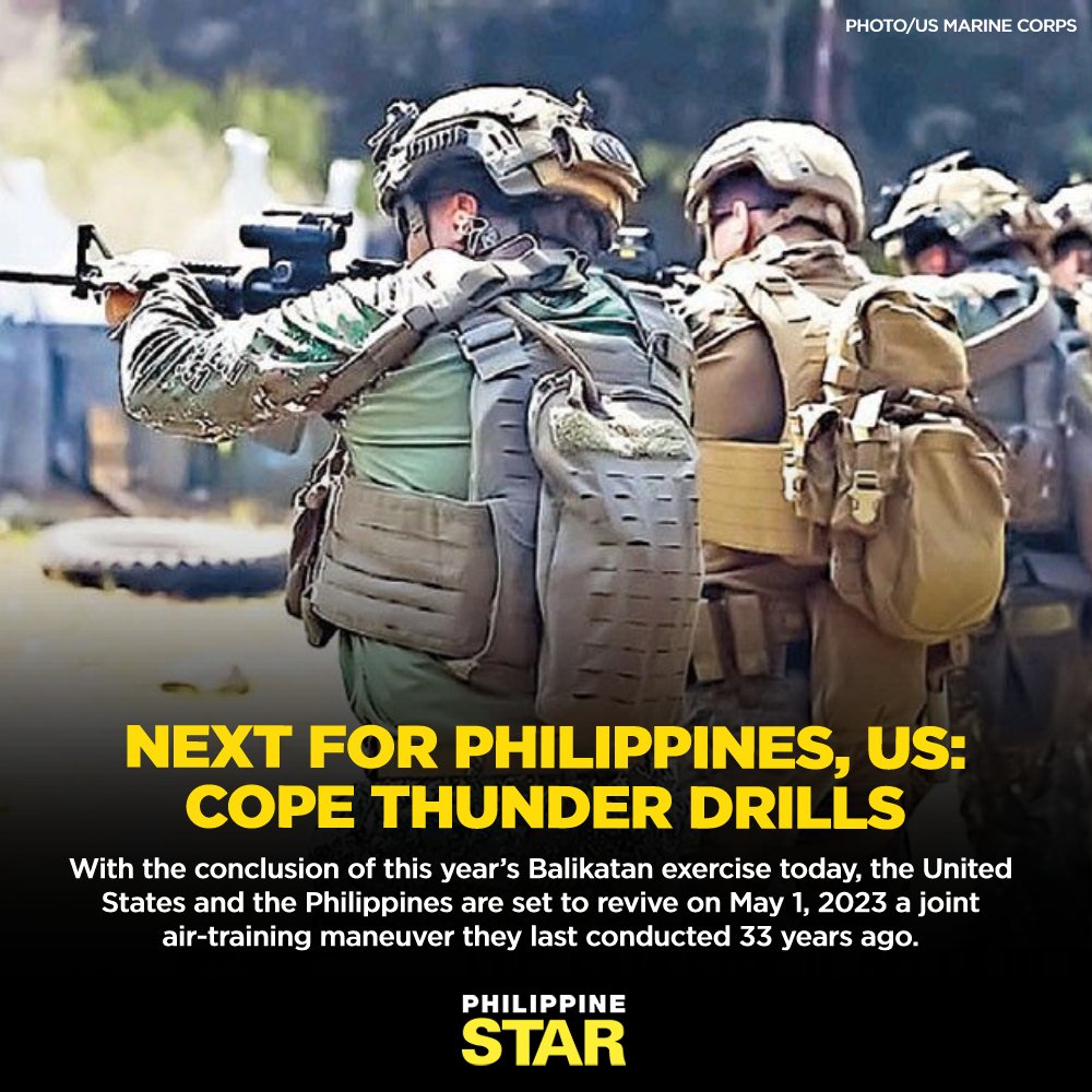 The Philippine Star On Twitter Cope Thunder Philippines 23 1 Is Scheduled To Take Place At