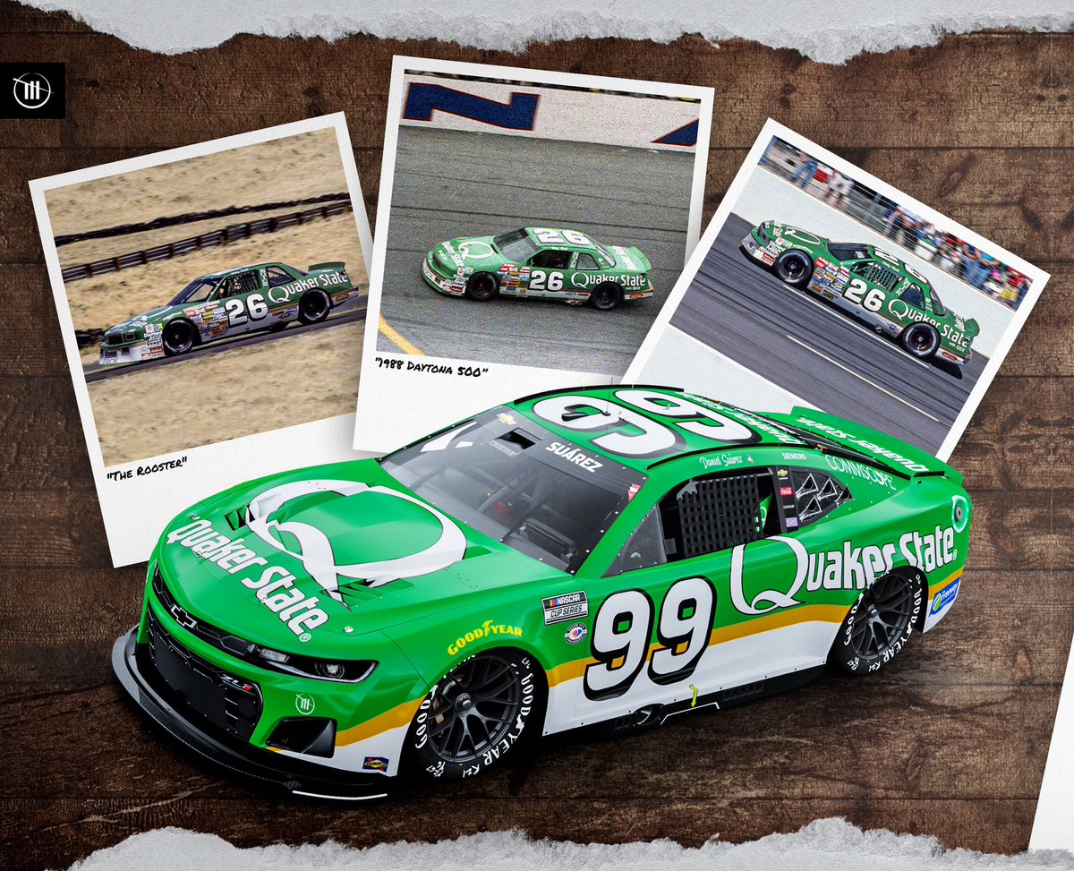 Daniel Suarez’s Darlington throwback to Ricky Rudd. : r/NASCAR