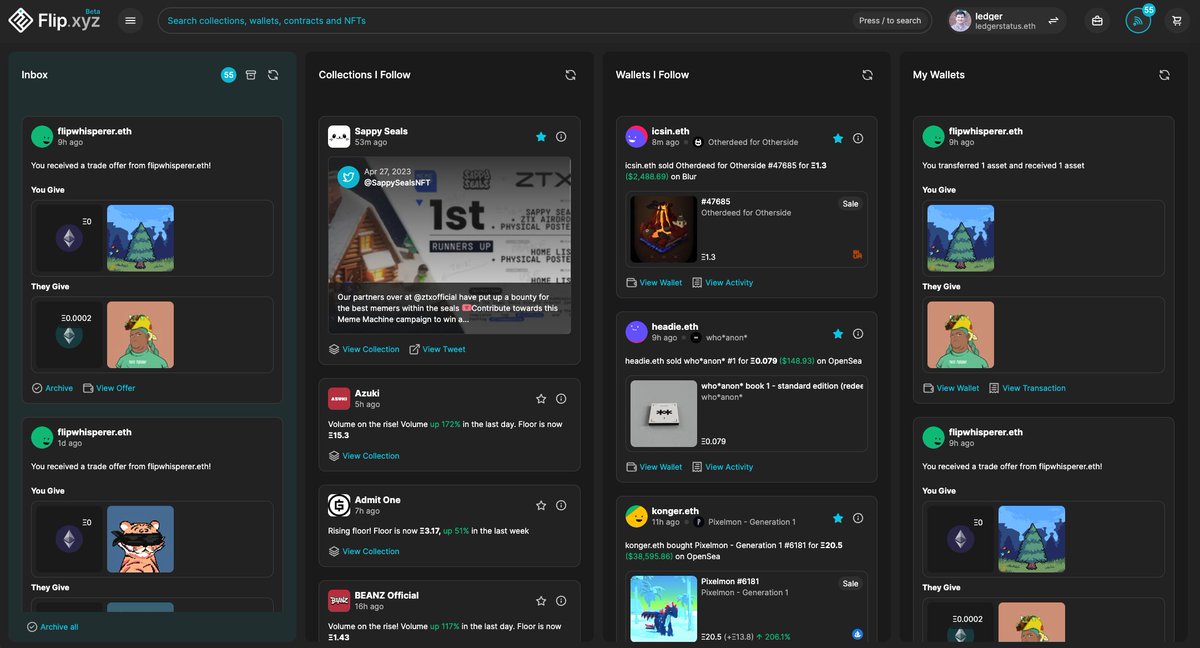 Ledger 🇺🇸 Prometheus of the Plebs on Twitter: "What if I told you that you could follow your NFT ...
