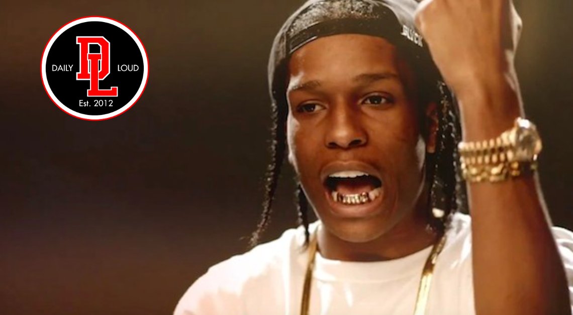 A$ap Rocky Gold Teeth